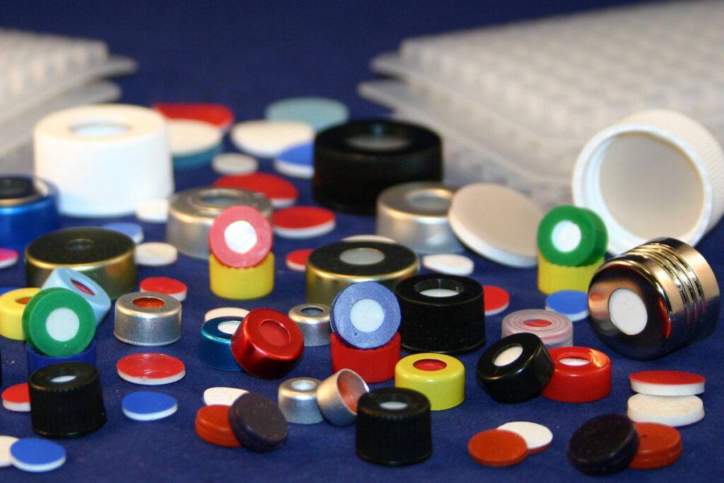 Silicone Septa, Caps and Cap Mats | SeptaSource